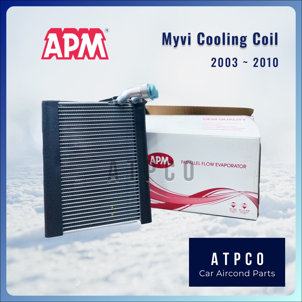 Cooling Coil Perodua Myvi Year 2003-2010 APM AIR COND EVAPORATOR ...