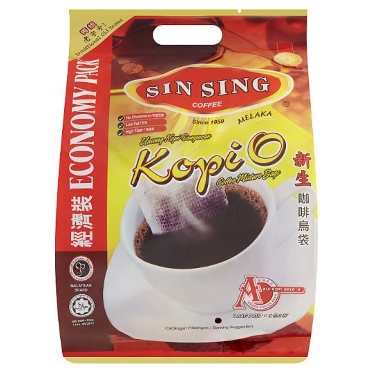 Sin Sing Kopi O Coffee Mixture Bags 100 Sachets x 10g (1kg) | Shopee Malaysia