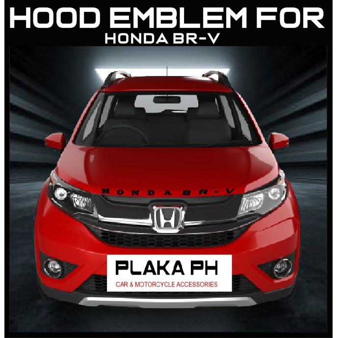 Hood emblem for Honda Brv (Can Apply on Any Model) | Shopee Malaysia