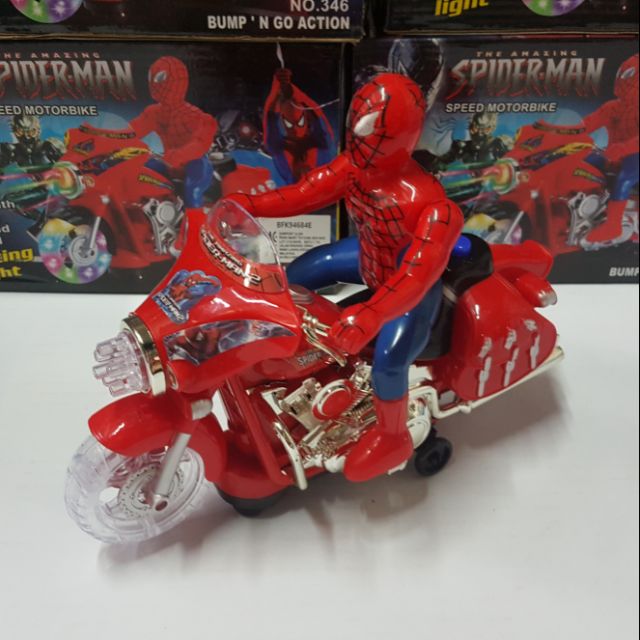 Spiderman Motorcycle Toys > Spiderman Musical Toys | Shopee Malaysia
