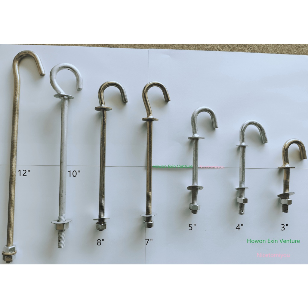 J Hook Fan Ceiling Ceiling Hanger J Type | Shopee Malaysia