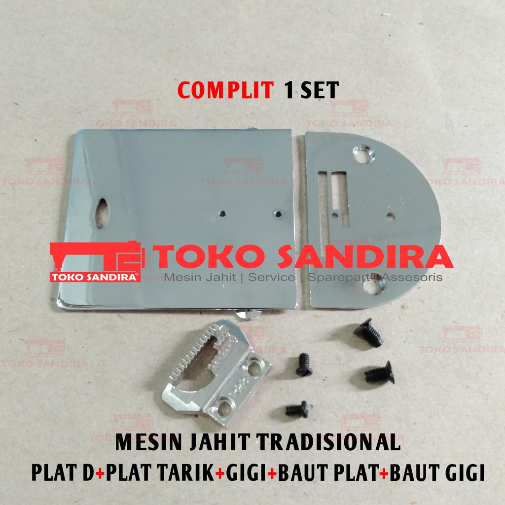 MESIN Complete Package Of D Plate+Pull Plate+Tooth+Plate Bolt+Tooth ...