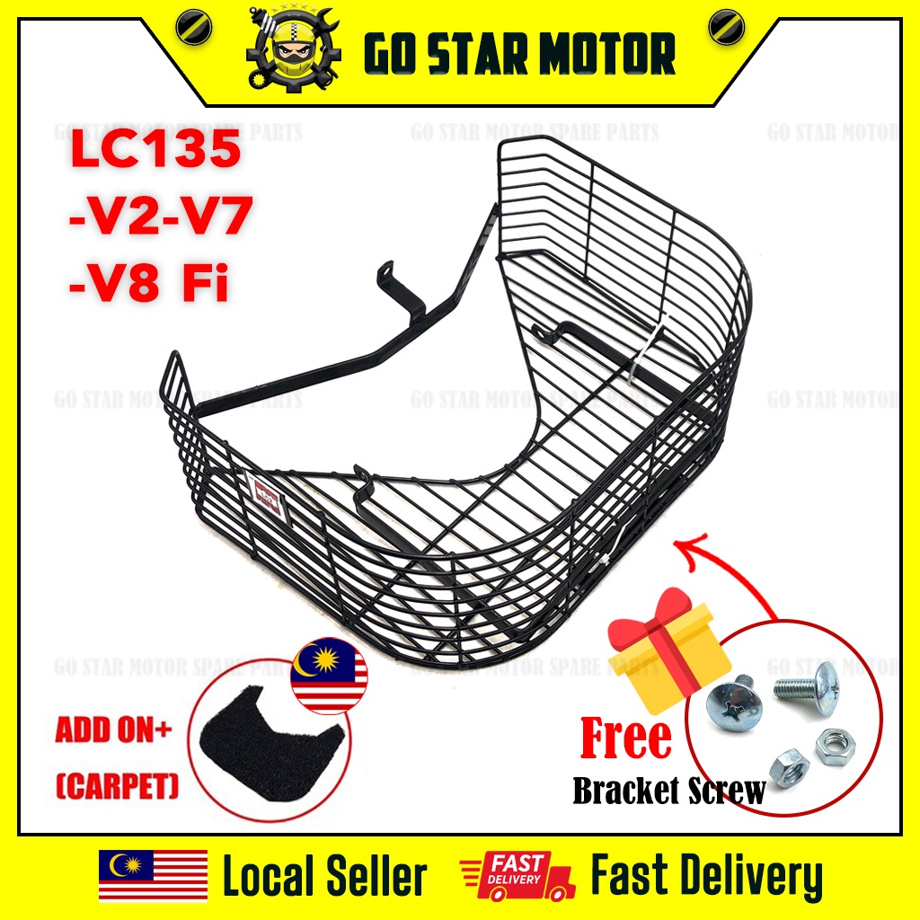 YAMAHA LC2 V2-V7 / V8 FI / LC135 NEW LC135ES V2 V3 V4 V5 V6 V7 BASKET IRON BAKUL BESI RAGA BAKUL ...