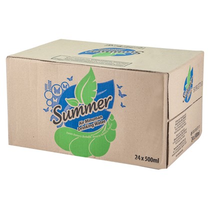 SUMMER Drinking Water 500ml (in cartons of 24 bottles) x 20 cartons ...