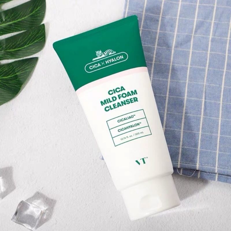 Ready stock 🇰🇷 VT Cica Mild Foam Cleanser (300ml) | Shopee Malaysia