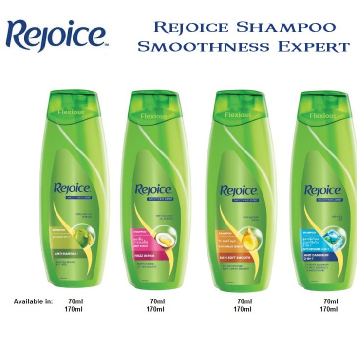 (New)Rejoice Shampoo 160ml Anti Dandruff,Rich and etc | Shopee Malaysia