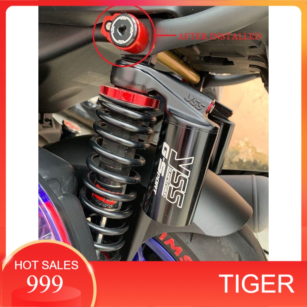 Absorber Lock Anti-Thief Steal Stole Cnc Alloy Yamaha Xmax250 Nmax ...