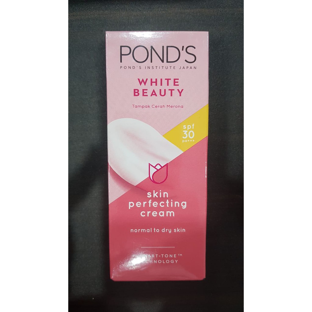 Ponds White Beauty Skin Perfecting Cream spf 30 40gr | Shopee Malaysia