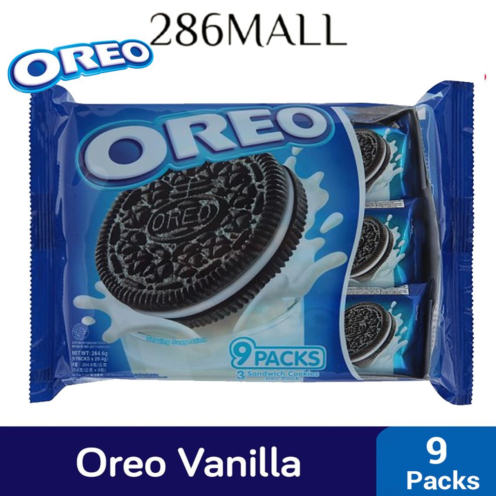 Oreo Original Chocolate Sandwich Cookies with Vanilla Flavored Cream ...