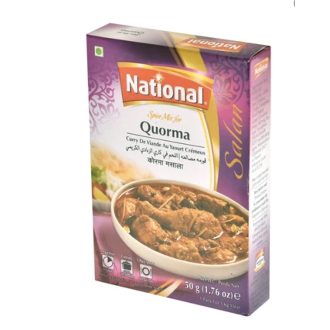 National Quorma 50gm Spice Mix / Rempah Ratus campuran utk Kurma ...