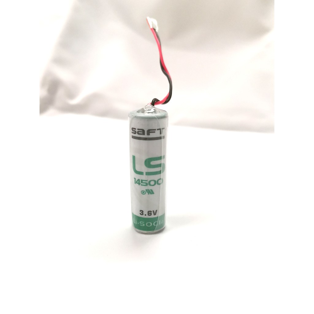 ORIGNAL PLC CNC MACHINE Lithium Battery SAFT LS14500 with Wire 70mm ...