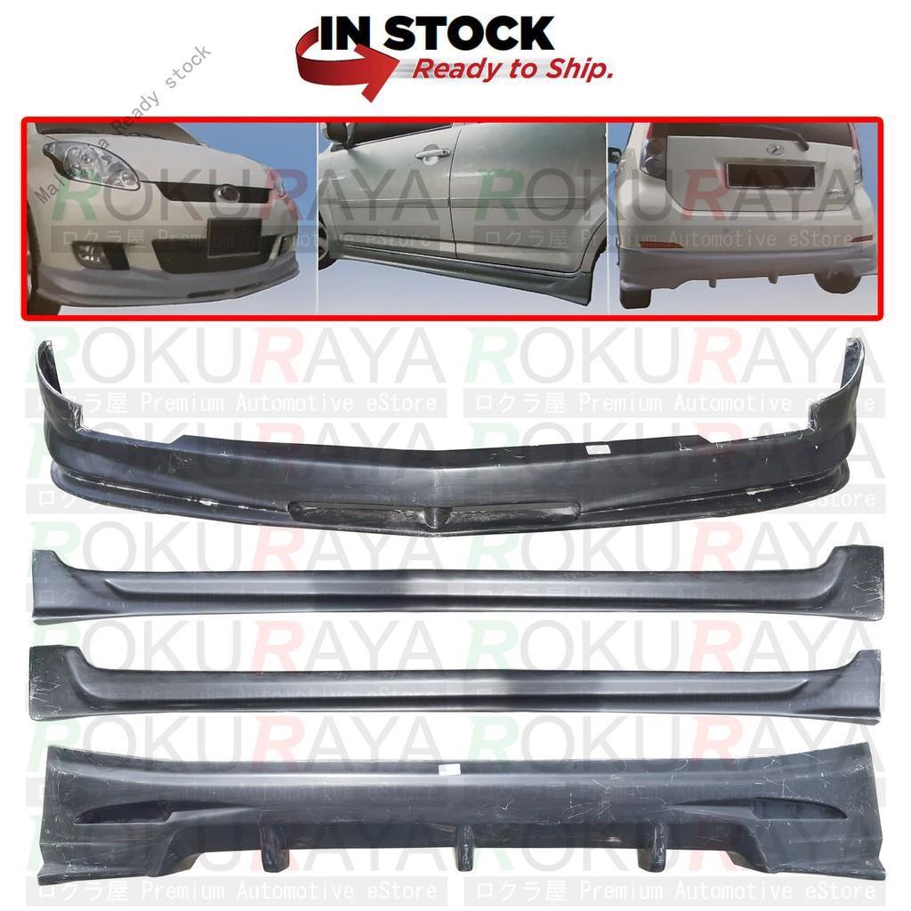Perodua Myvi First Generation (2005) M Star Fiberglass Bumper Lower ...