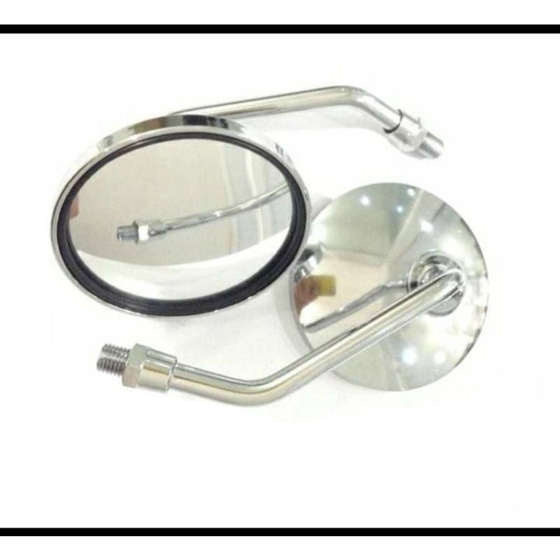 Short chrome vespa model mirrors | Shopee Malaysia