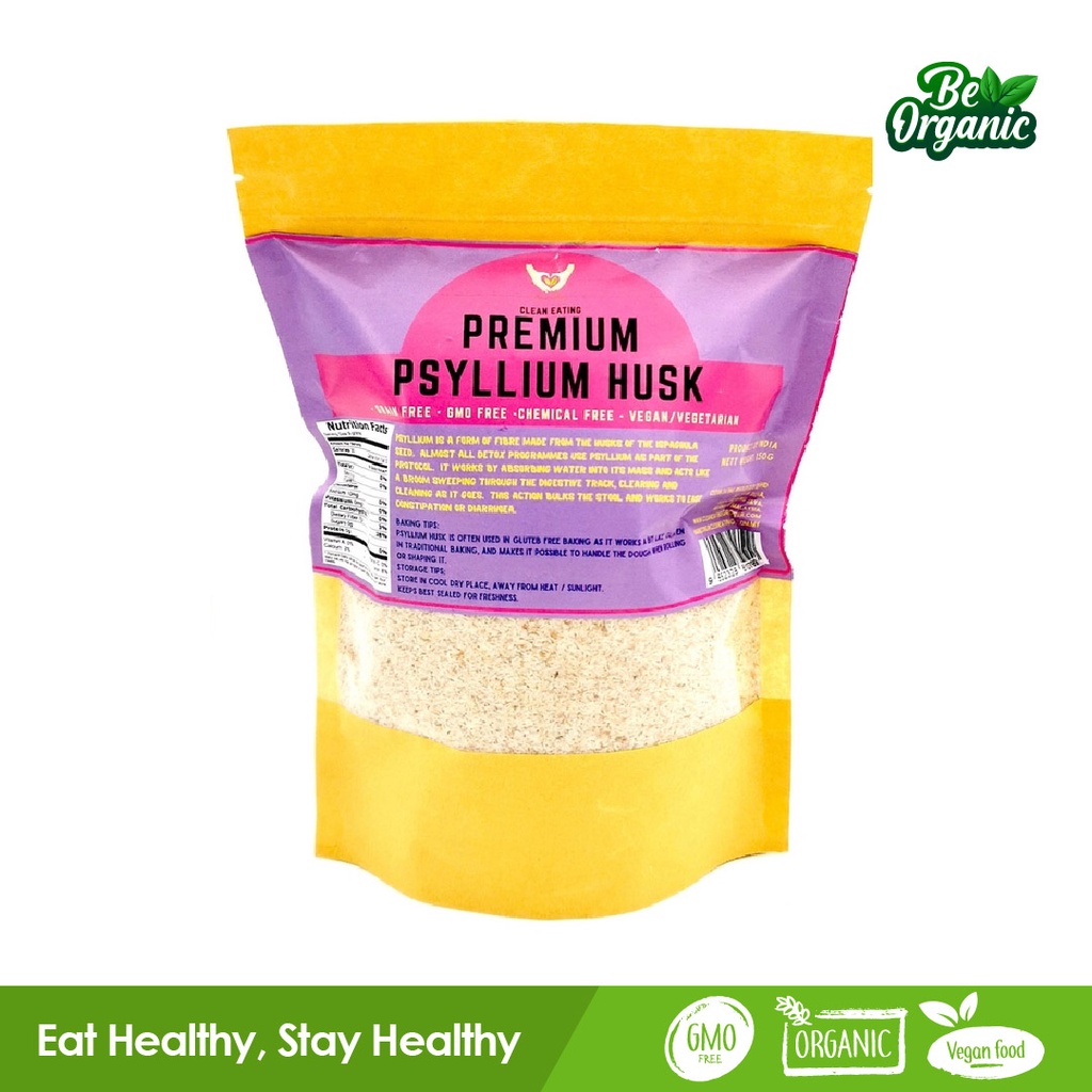 Be Organic Clean Eating Psyllium Husk 250g | Shopee Malaysia