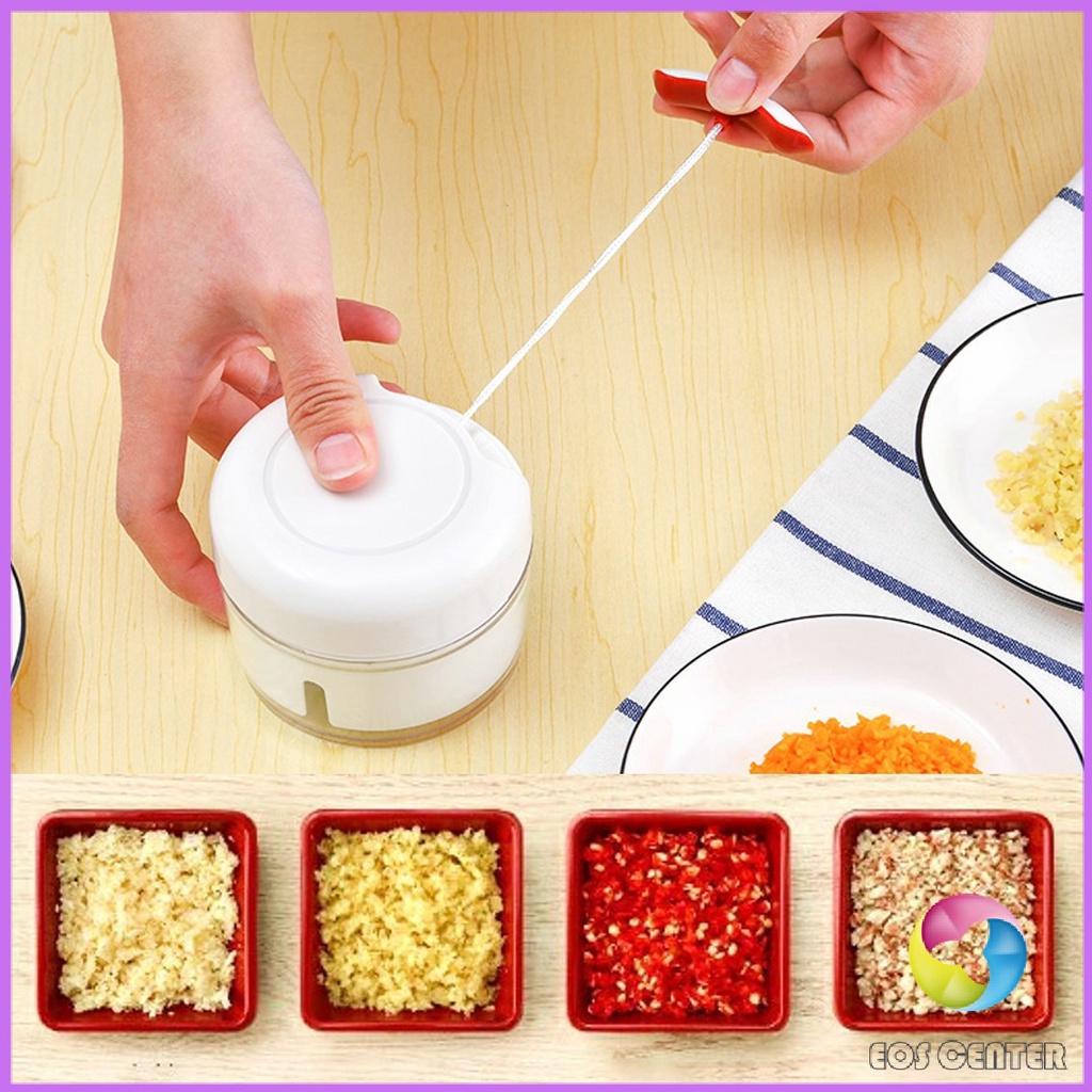 Eos Center Hand Pulled Blender MiNi Various Chili Manual Garlic Crusher ...