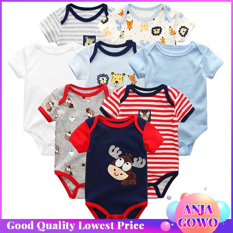 Hot Sale Baby Bodysuits Boy Cute Cotton New Romper Baby Girls Clothes ...