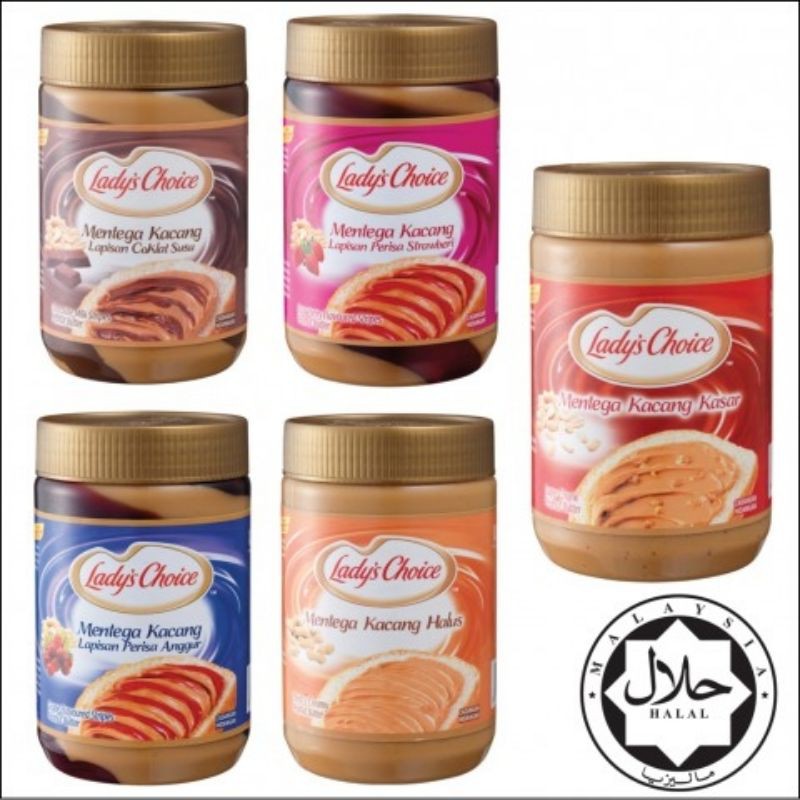 Lady's Choice Peanut Butter 500-530g (Assorted) | Shopee Malaysia
