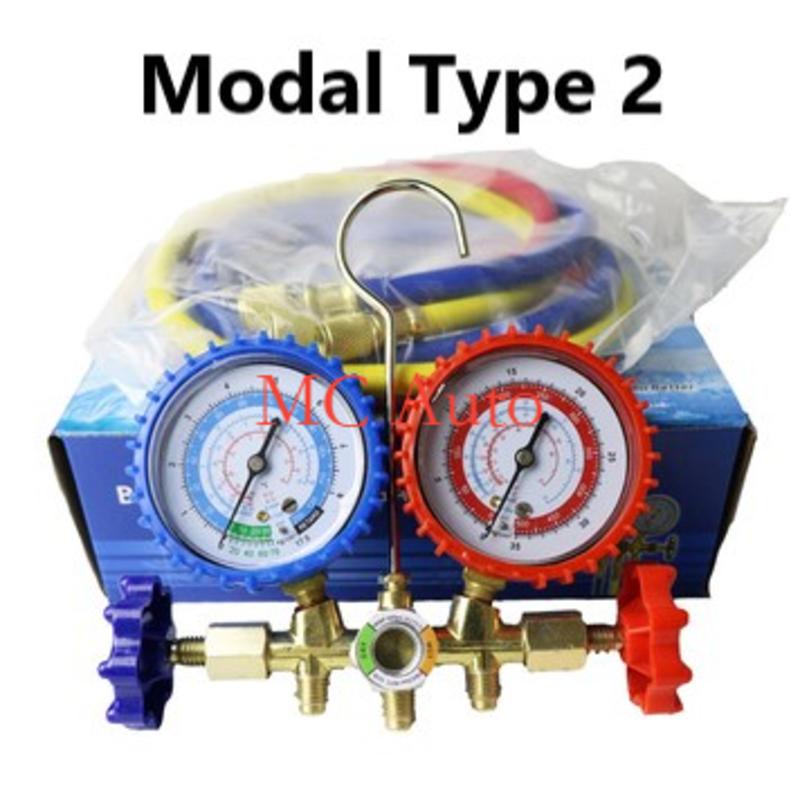 Aircond Meter Set R410a R32 R22 R134A R600 Air Cond Meter Gauge R12 ...