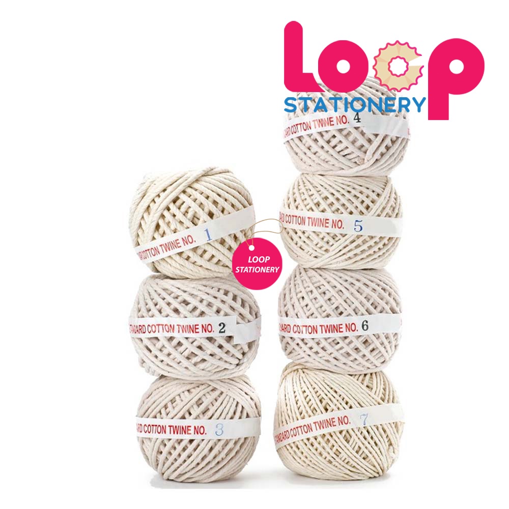 Cotton Twine Parcel String No.1-No.6 | Shopee Malaysia