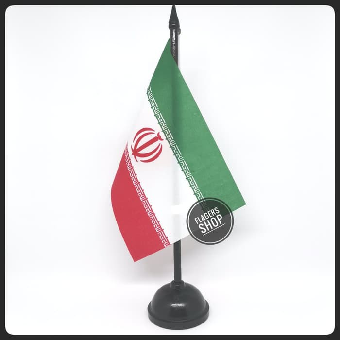 KAYU Iranian Table Flag + Wooden Pole | Shopee Malaysia