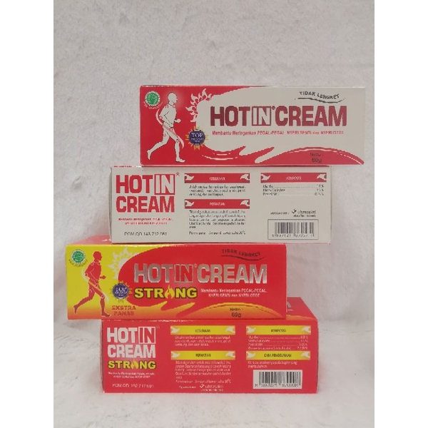 HOT IN CREAM TUBE 60G AROMA THERAPY/ORIGINAL/STRONG | Shopee Malaysia