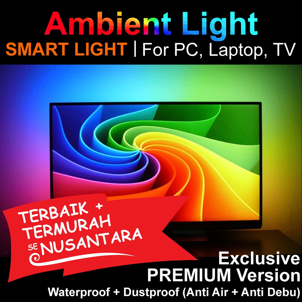 Ambient Light RGB ARGB Auto Sync for PC / Computer / Laptop Monitor ...