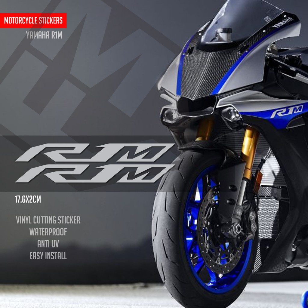 Yamaha R1M Logo Sticker | Shopee Malaysia