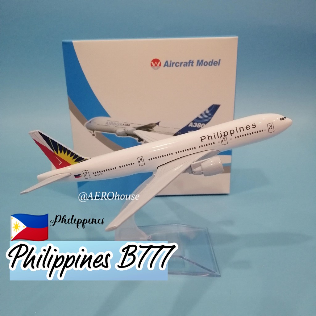 Latest Aeroplane/117 Aircraft Model- Philippines B777 | Shopee Malaysia