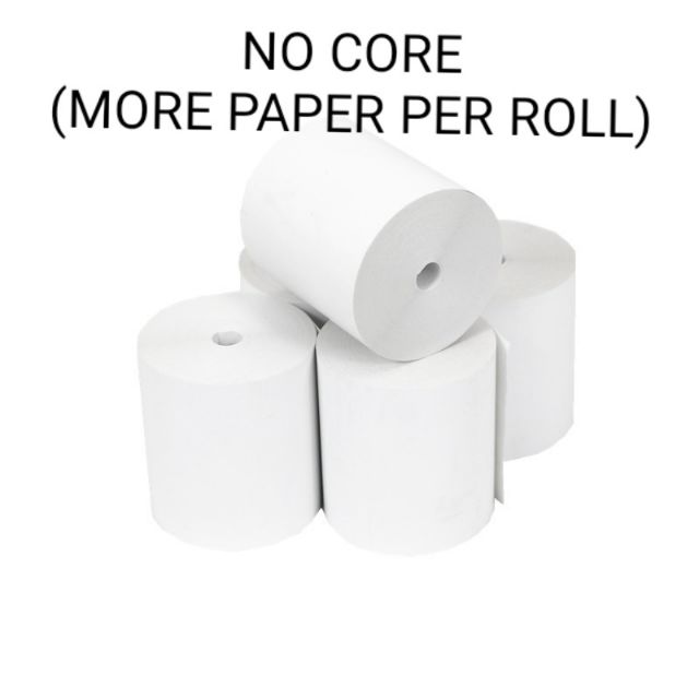 [10/20/40 rolls]57*40mm Thermal Receipt Paper Roll Kertas fit 58mm ...