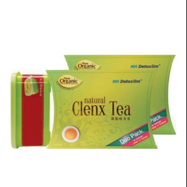 NH Detoxlim Natural Clenx Tea 50's x2 + Free 20's (total 120 sachets ...