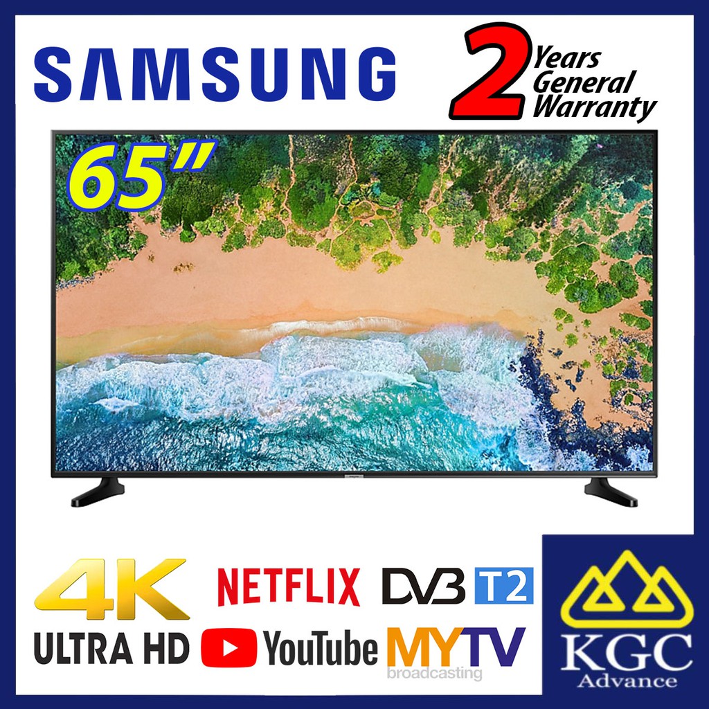 Samsung Smart 4K HDR UHD LED TV (65") UA65NU7090KXXM | Shopee Malaysia