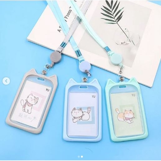 Place ID CARD Cute LANYARD ID CARD NAME TAG | Shopee Malaysia