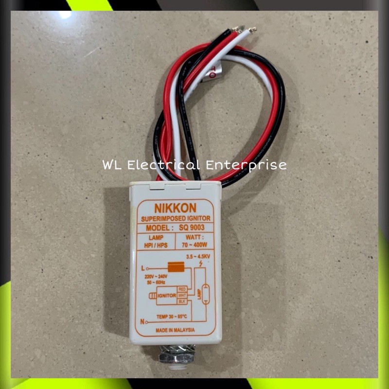 💥Ready Stock💥NIKKON SQ9003 Superimposed Ignitor (70W-400W) | Shopee ...