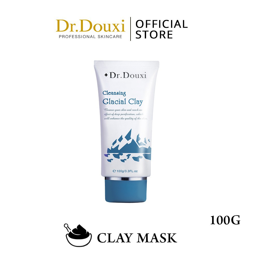 Dr.Douxi Cleansing Glacial Clay Face Mask (100g) | Shopee Malaysia