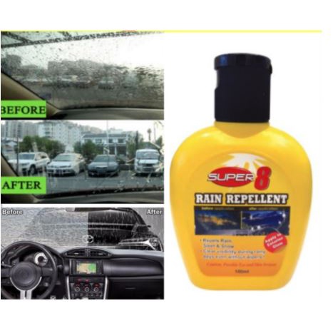 🔥READY STOCK🔥SUPER 8 RAIN REPELLENT CAR WINDOW GLASS SCREEN Coating ...