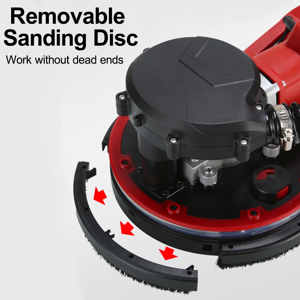 220V Electric Drywall Sander 3000R/min Variable Speed With Automatic ...