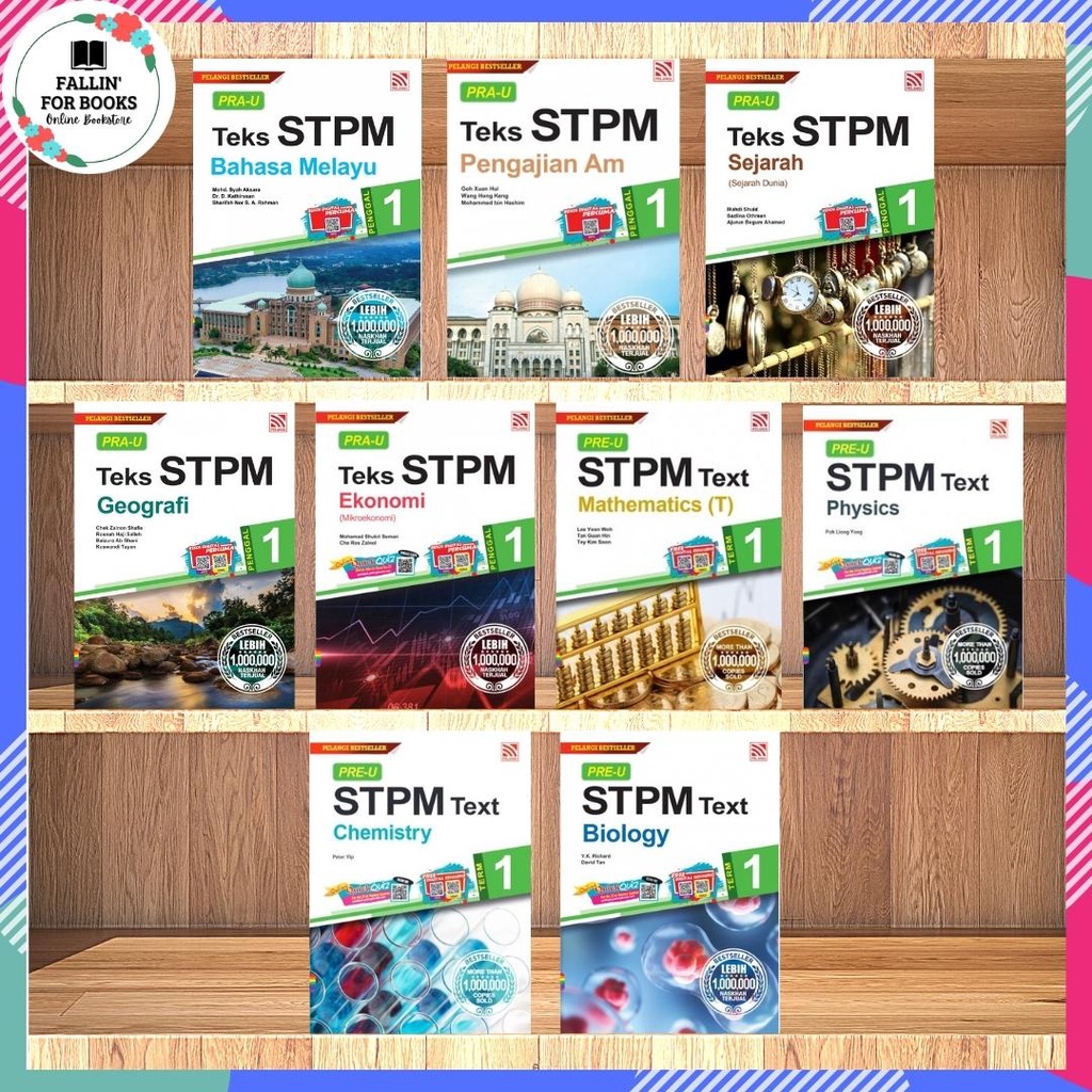 [BUKU RUJUKAN STPM] PRA-U TEKS STPM PENGGAL 1/ TERM 1 | PENERBITAN PELANGI | Shopee Malaysia