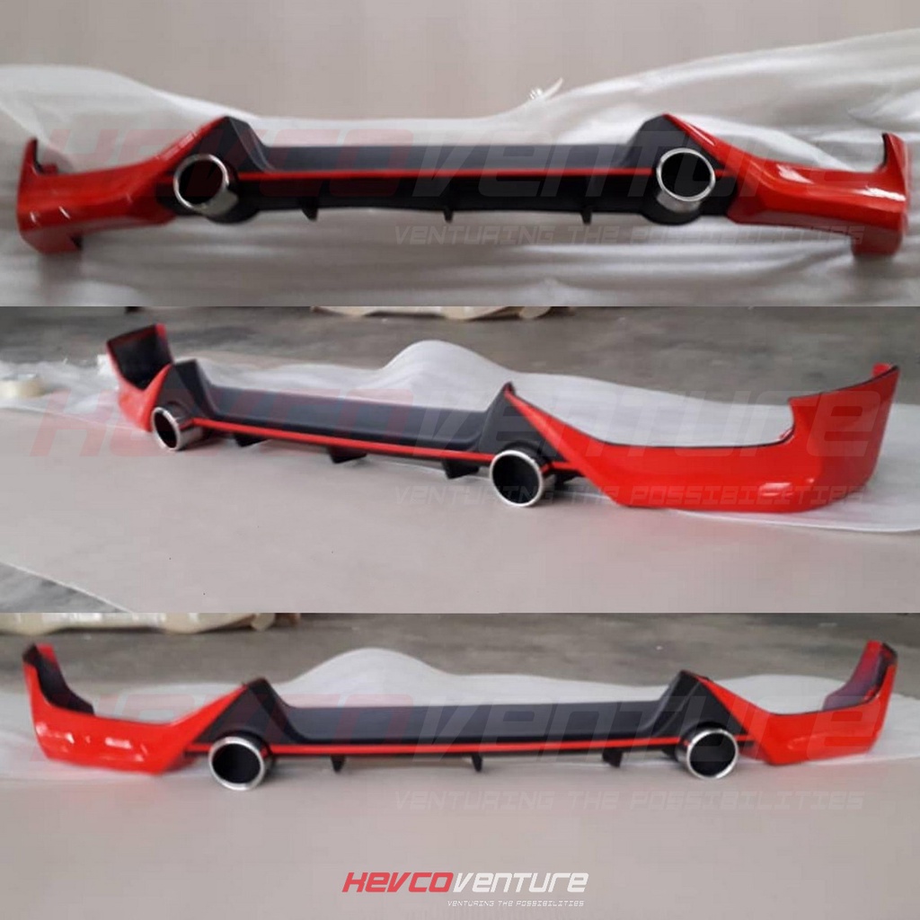 PERODUA MYVI 2018-2021| MG3 | GEN3 REAR DIFFUSER | LIP | SKIRT ...