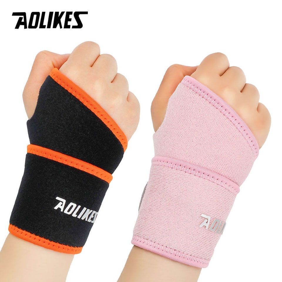 Aolikes Sport Adjustable Compression Wrist Brace and Strap | Shopee ...