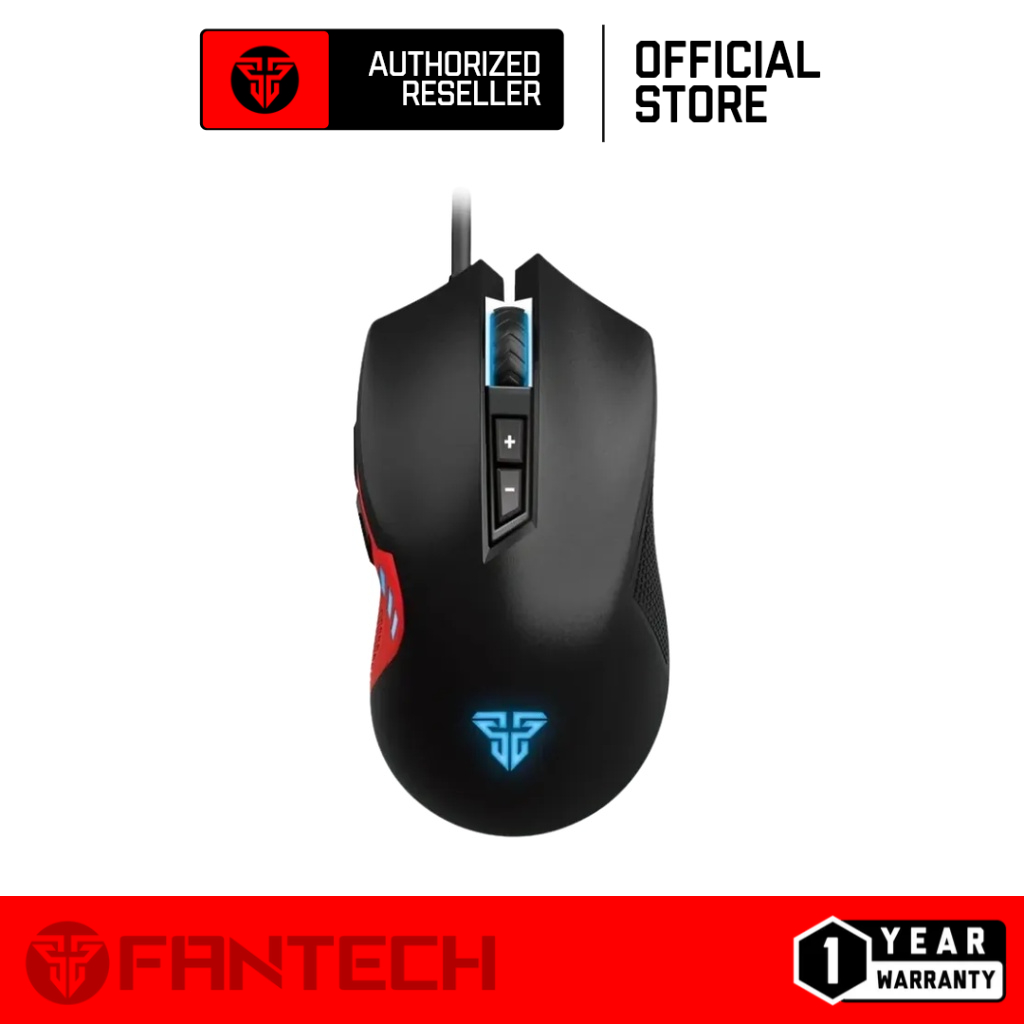 Fantech X15 PHANTOM Macro RGB Programable Gaming Mouse 4800DPI 7 MACRO ...