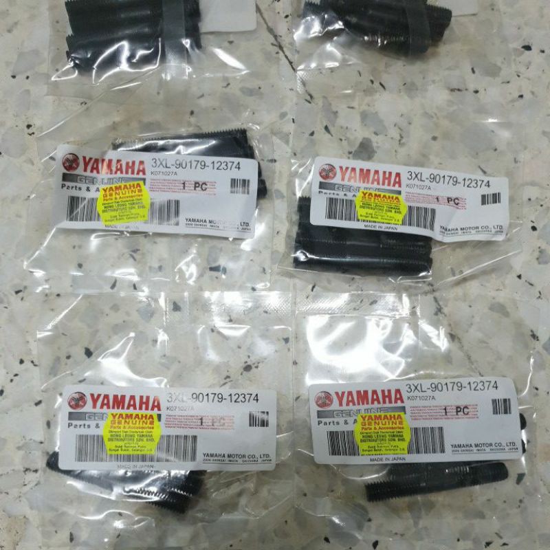 Tiang stut blok block yamaha rxz,125zr,y100,y110,ss2 | Shopee Malaysia