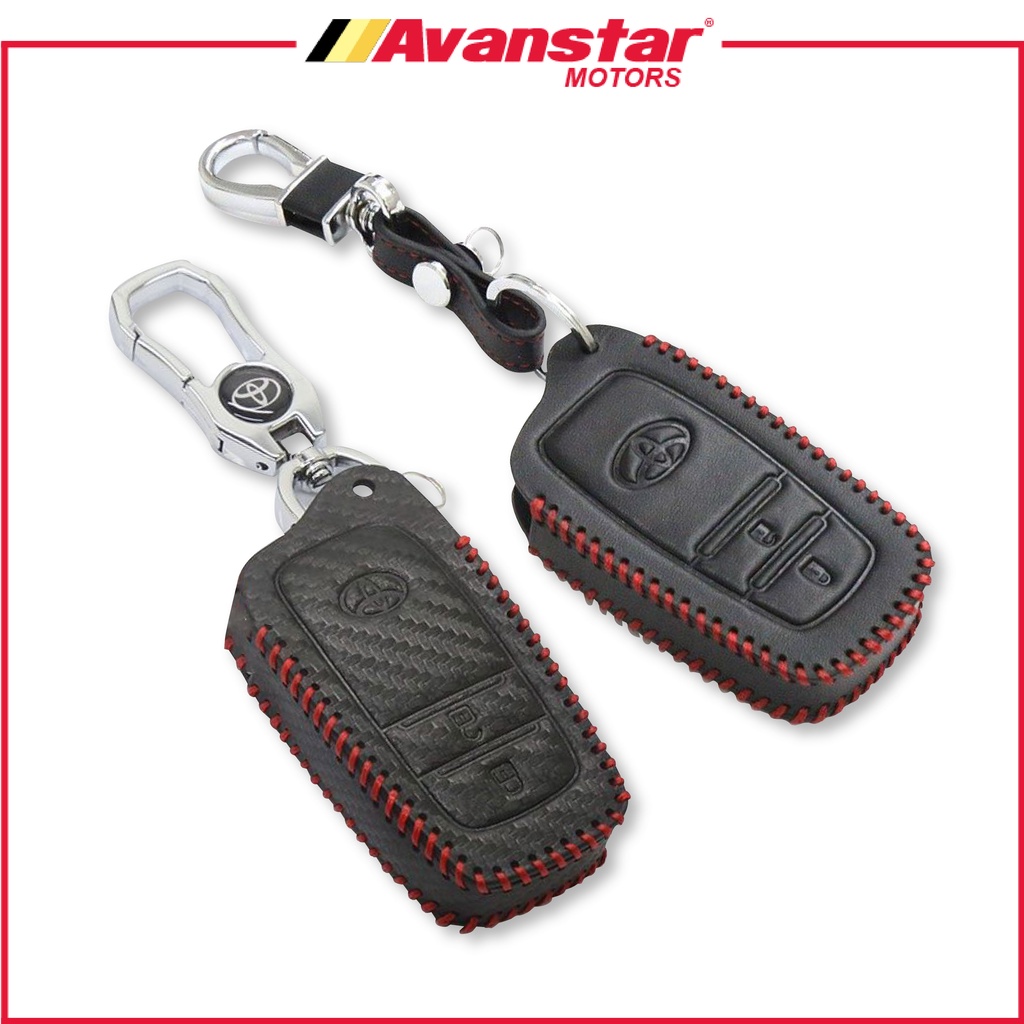 Avanstar Motors Toyota Hilux Revo Synthetic Leather Car Key Casing (2 ...
