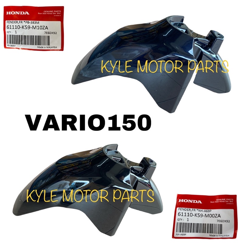 SCOOTER VARIO125 VARIO150 FRONT FENDER ORIGINAL HONDA 100% | Shopee Malaysia