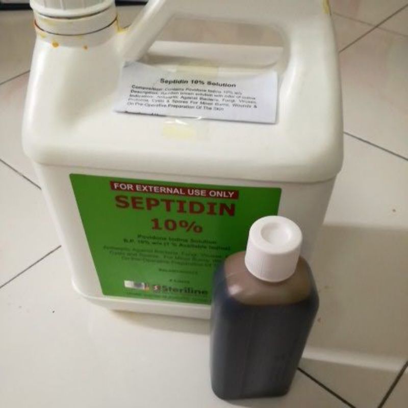 Septidin Povidone Iodine 120ml | Shopee Malaysia