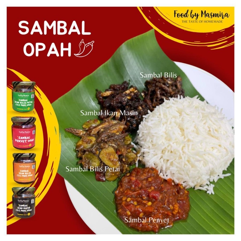 Stokis Sambal Opah 180g Retort Ikan Masin Ikan Kurau Ikan Bilis Campur ...