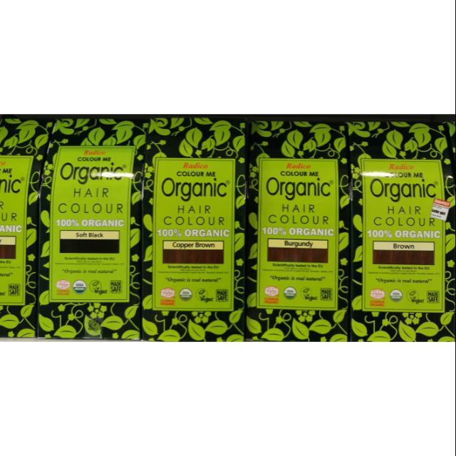 RADICO Color Me Organic Hair Color (100% organic) | Shopee Malaysia