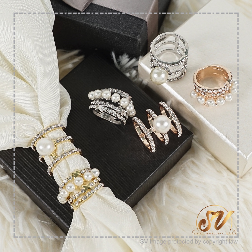 Ring Tudung Bawal Scarf Shawl Ring Kerongsang Mutiara Sabah Pearl ...