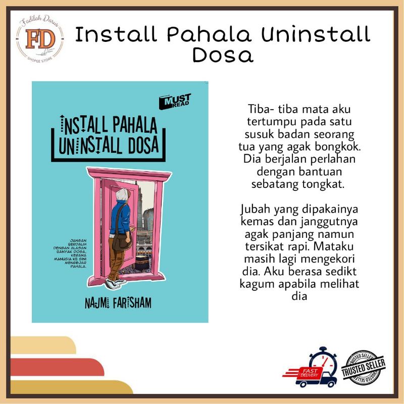 BUKU UMUM - Install Pahala Uninstall Dosa | Shopee Malaysia