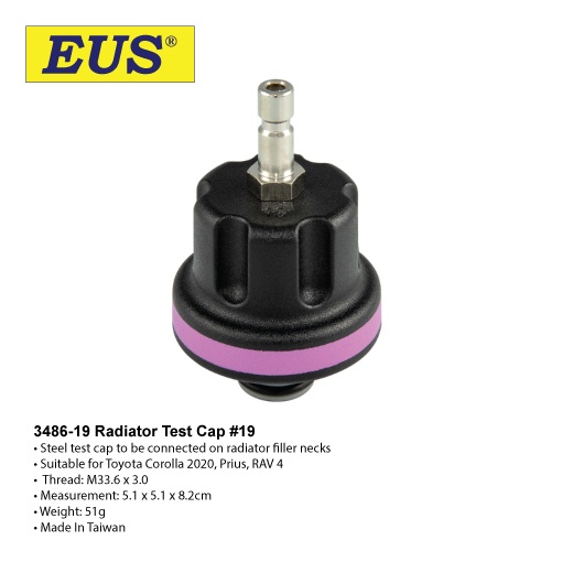 EUS #19 Radiator Test Cap For TOYOTA HILUX / ESTIMA | Shopee Malaysia