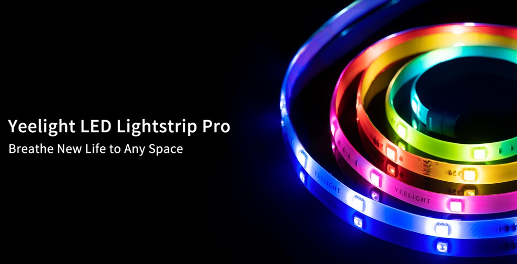 Yeelight LED Gaming Lightstrip Pro Fluid Color 16Million RGB Colors ...